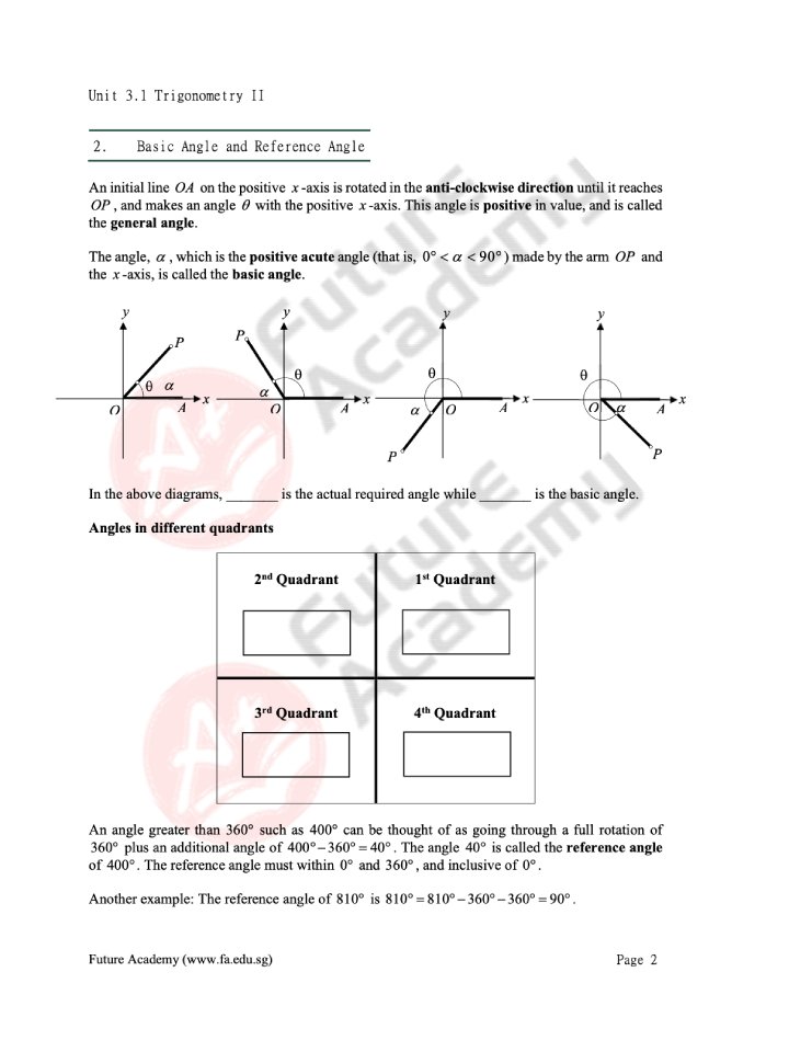 Explore Sample Lesson Materials: IP & Secondary Math Notes