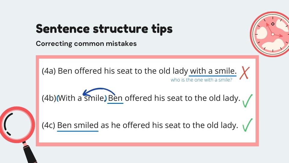 Common Sentence Structure Mistakes & How To Correct Them