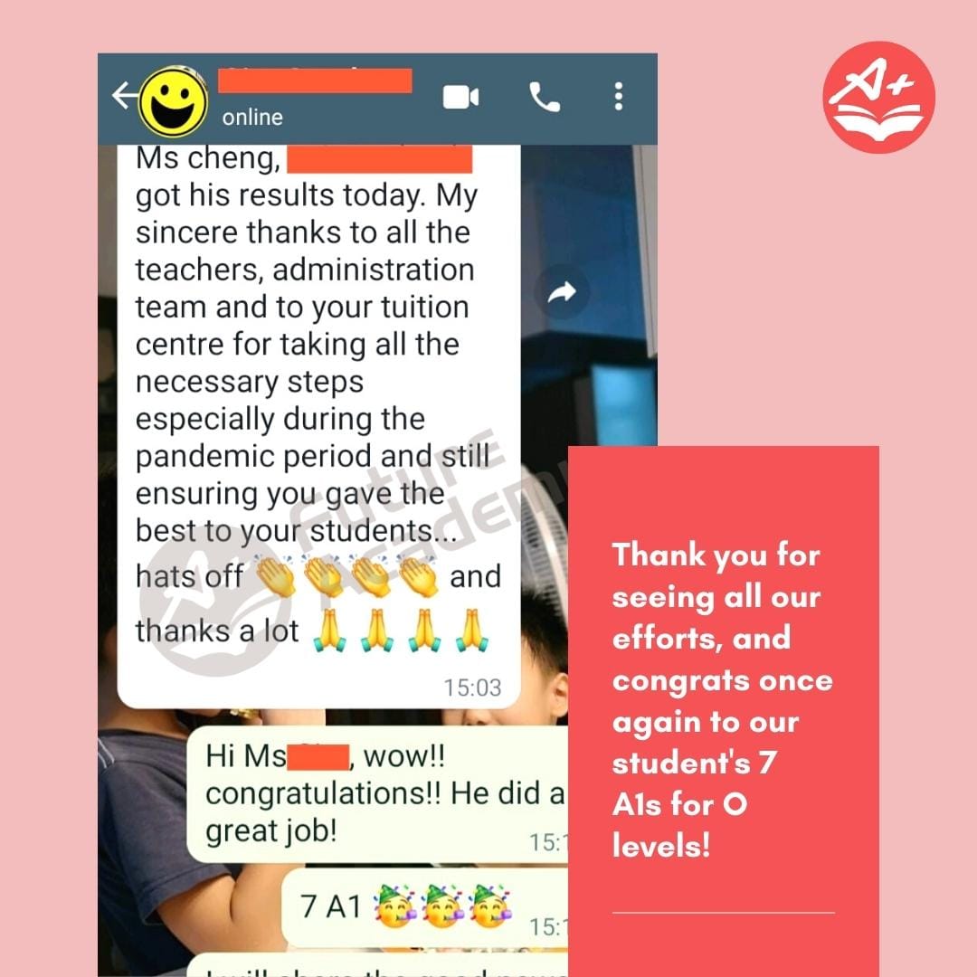 A Job Well Done To Our Students For O Level 2021 Results!